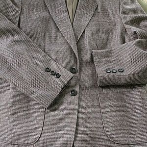 jcpenney | Jackets & Coats | Jcpenney 2 Button Tan Navy And Burgundy ...